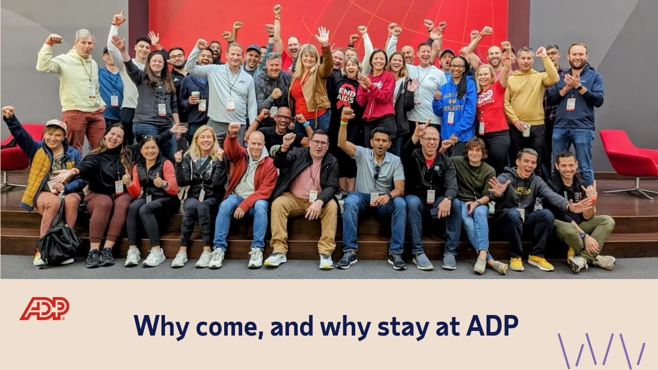 Why come, and why stay at ADP - YouTube