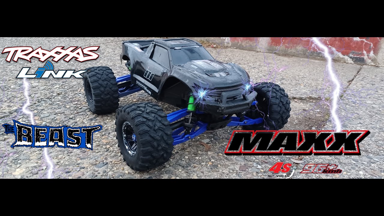 Traxxas Widebody Maxx 4S 1st Bash 2023 - YouTube