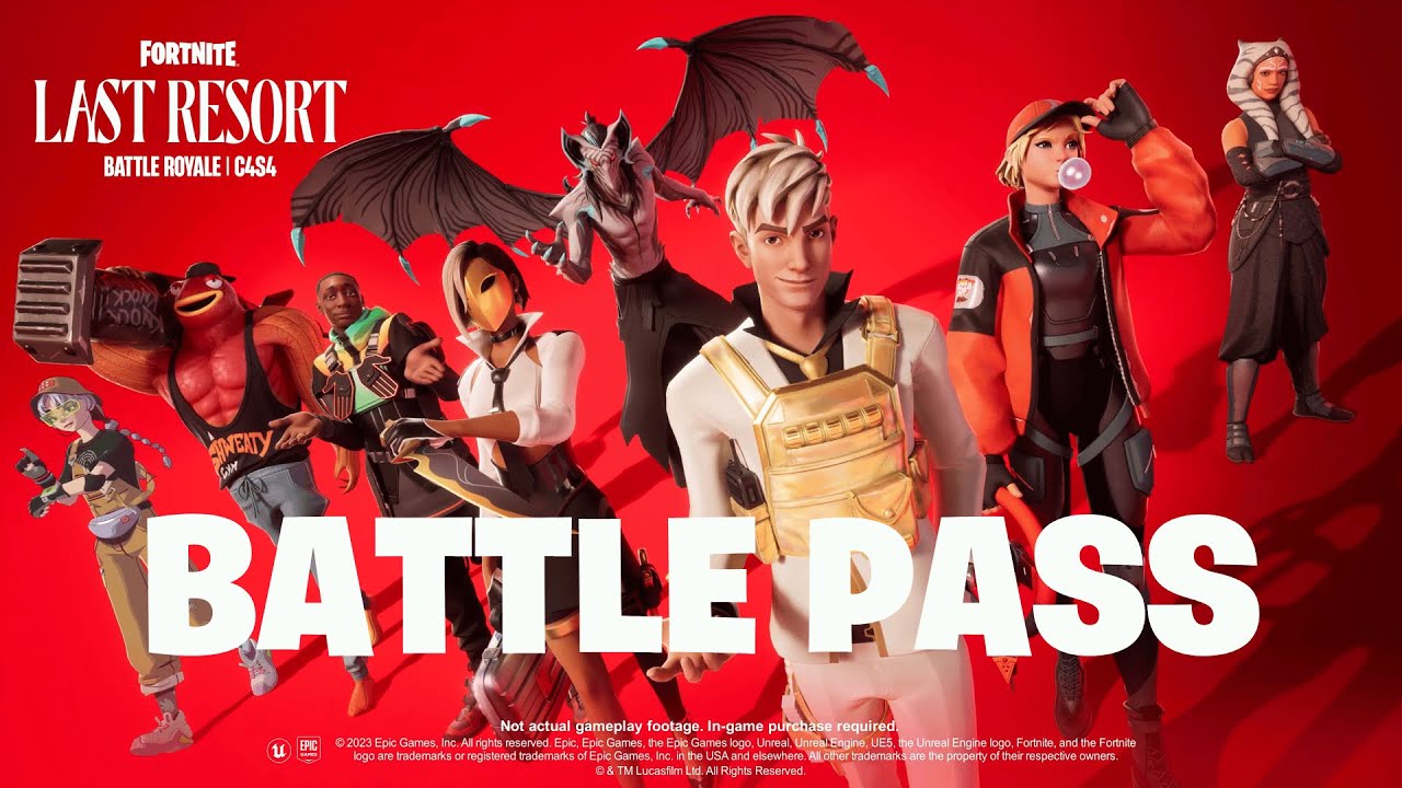 Fortnite Chapter 4 Season 4 Battle Pass Skins - YouTube