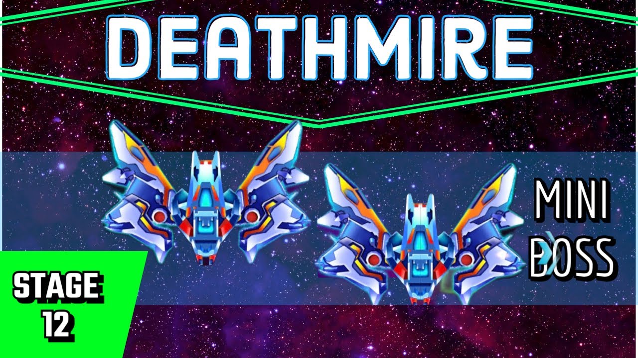 [MINI BOSS] Stage 12⎮Deathmire⎮ #alienshooter #miniboss #galaxyattack ...