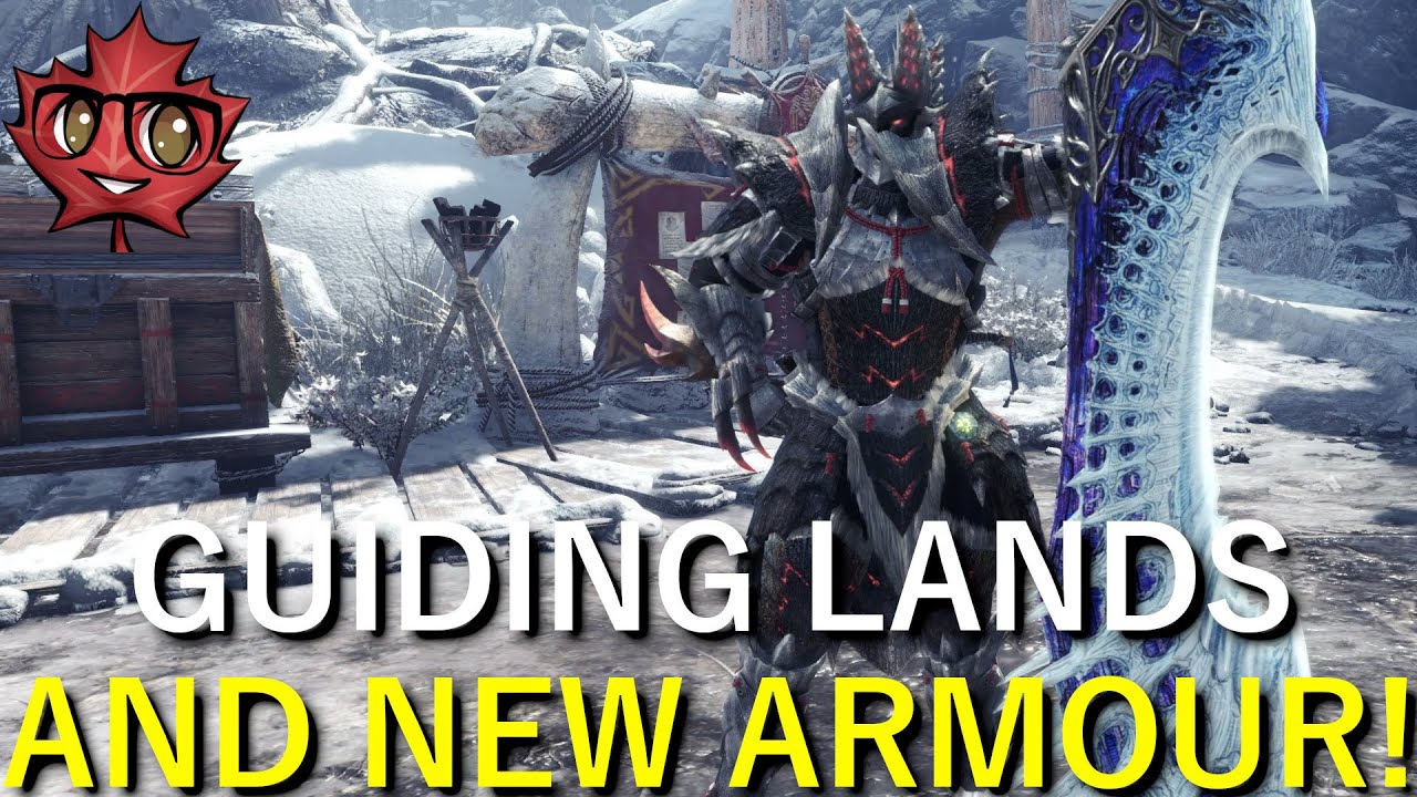 MH:World Journey! Exploring Guiding Lands, and Stygian Zinogre's armour ...