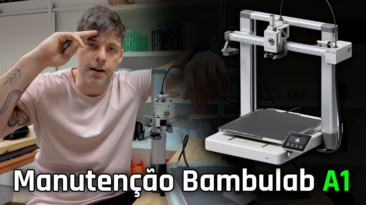 Manutenção em 5 minutos Bambu Lab A1 - Print Farm Vlog #003 - YouTube