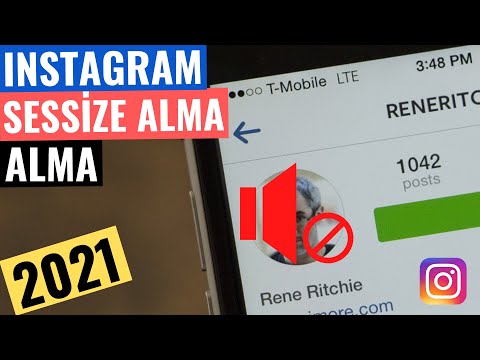 INSTAGRAM SESSİZE ALMA (GÖNDERİ - HİKAYE)