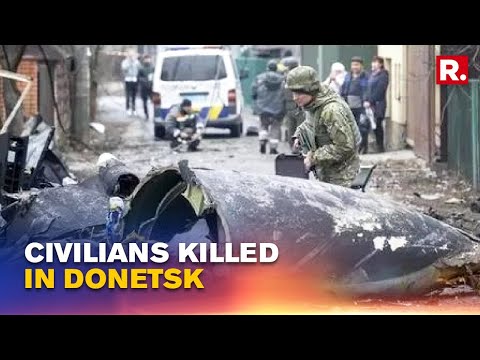 Tochka-U Missile Hits Donetsk; Over 20 Civilians Killed Including Children | Ukraine-Russia War