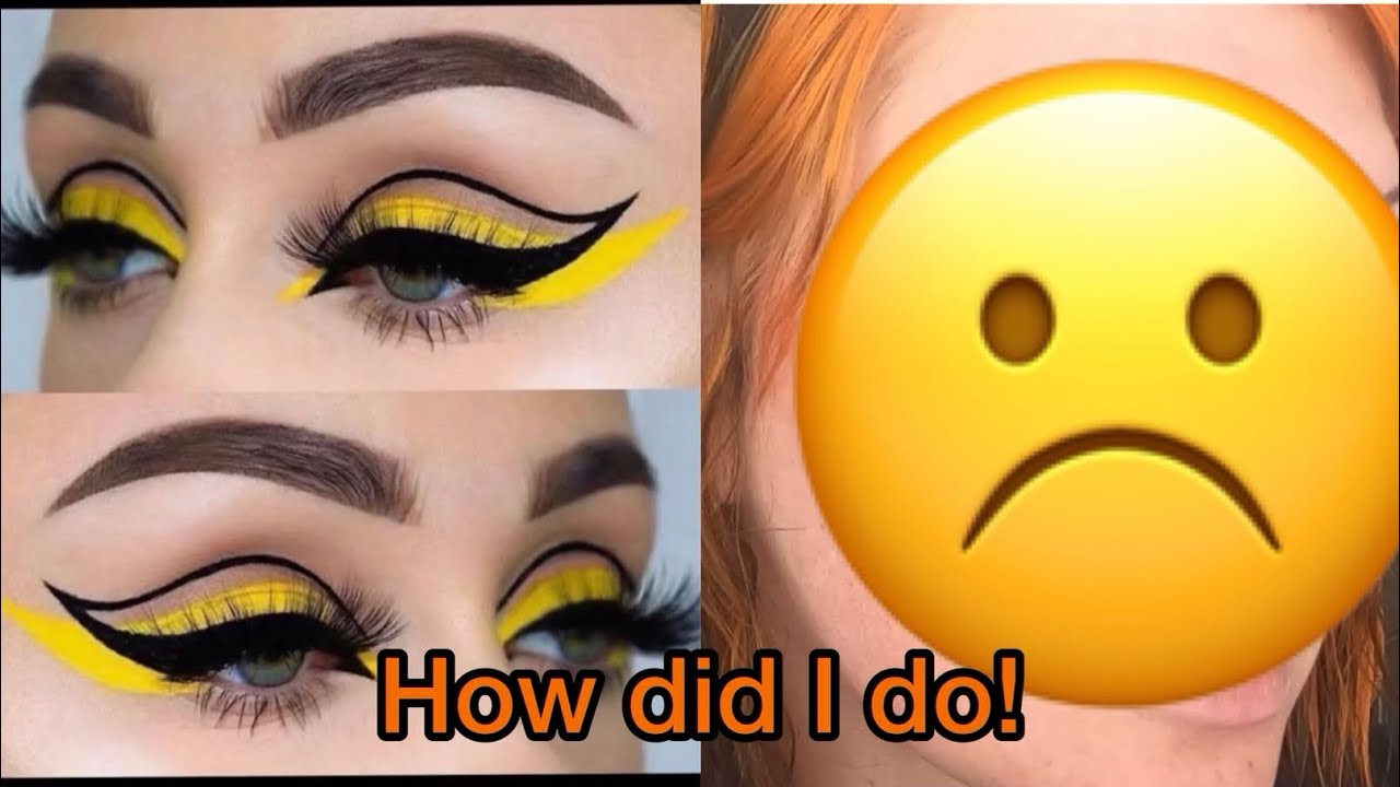 doing harder and harder makeup looks pt 1! - YouTube