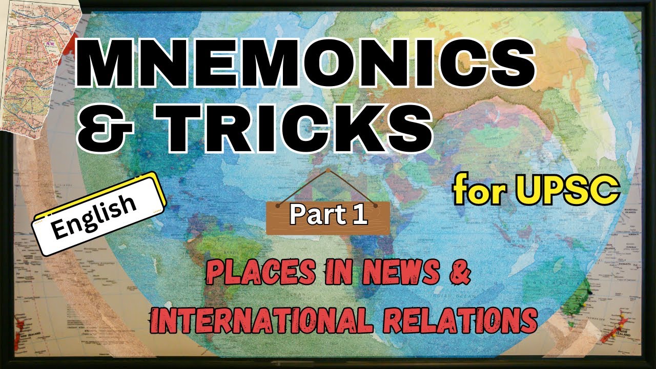 Mnemonics and Tricks for UPSC Prelims (English) - YouTube