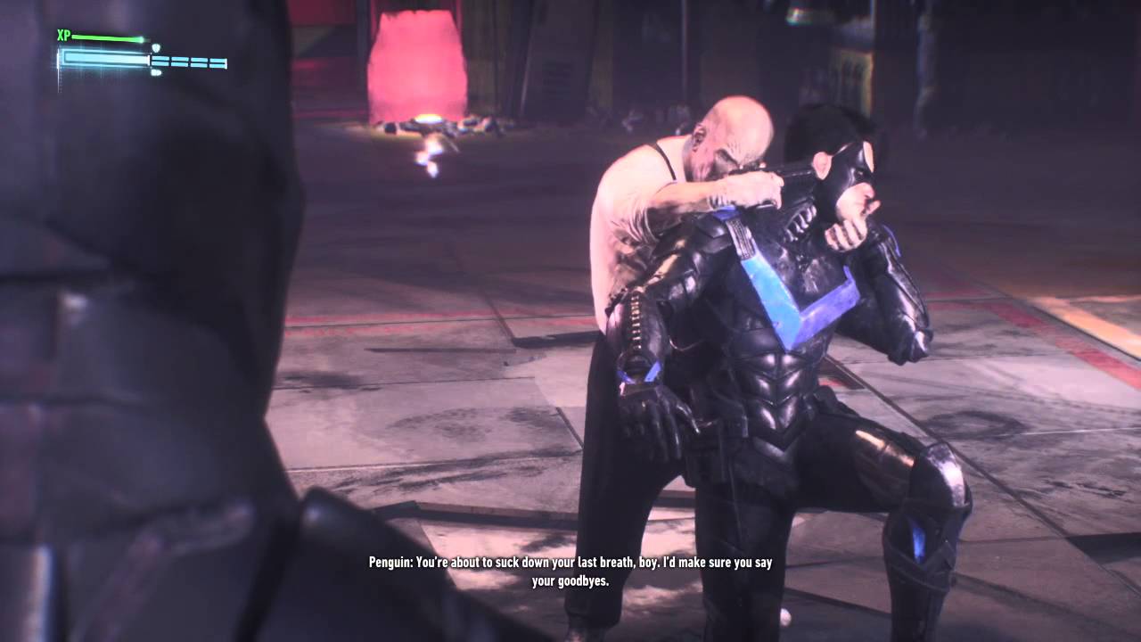 Batman: Arkham Knight Penguin Takedown - YouTube