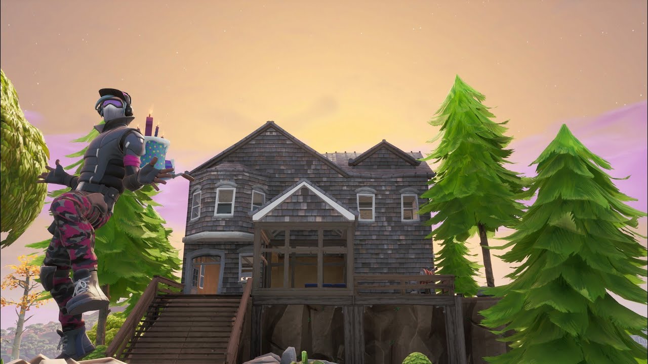 The loot lake house is back on fortnite - YouTube