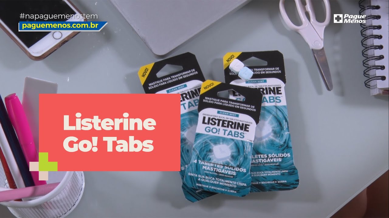 Listerine Go! Tabs - YouTube