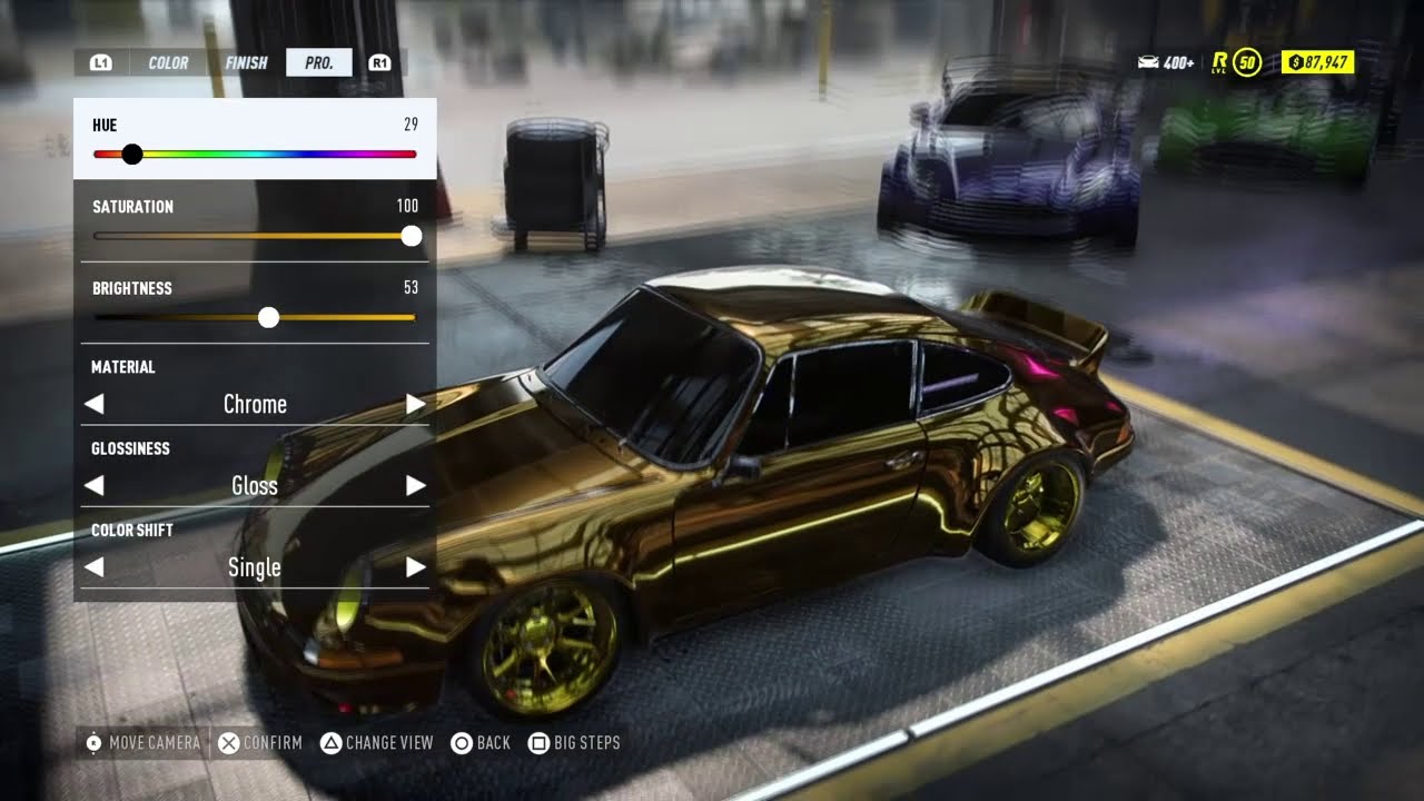 NFS HEAT How to get the perfect golden paint - YouTube