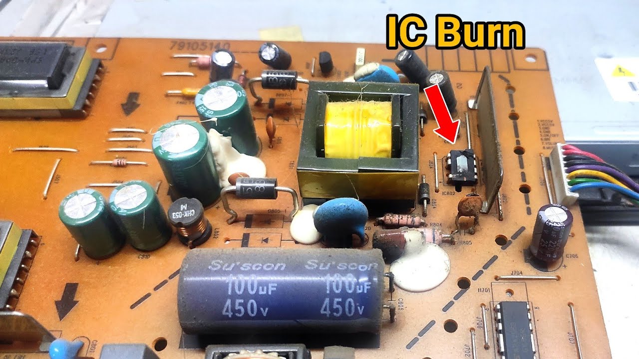 Burn Ic Name छुटकी मे पता करे ये Trick से । how to repair burn power ...