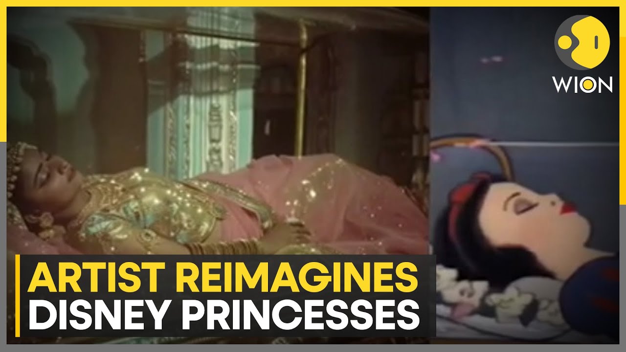 AI-generated photos show Disney Princesses with a South Asian twist ...