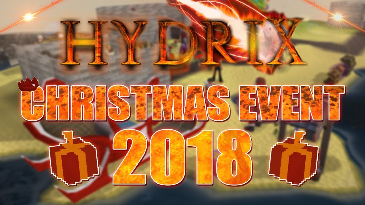 This Christmas Event Is Perfect! : Hydrix 2018 Holiday Event - YouTube