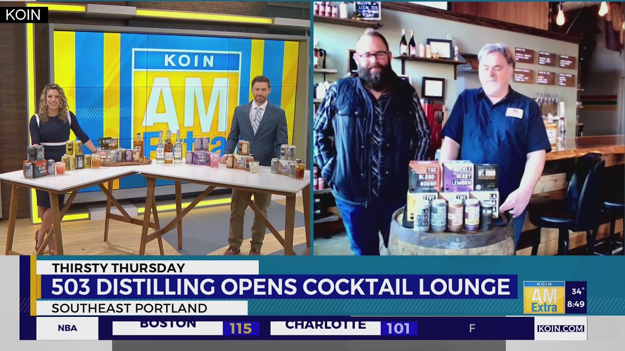Thirsty Thursday: 503 distilling opens cocktail lounge - YouTube