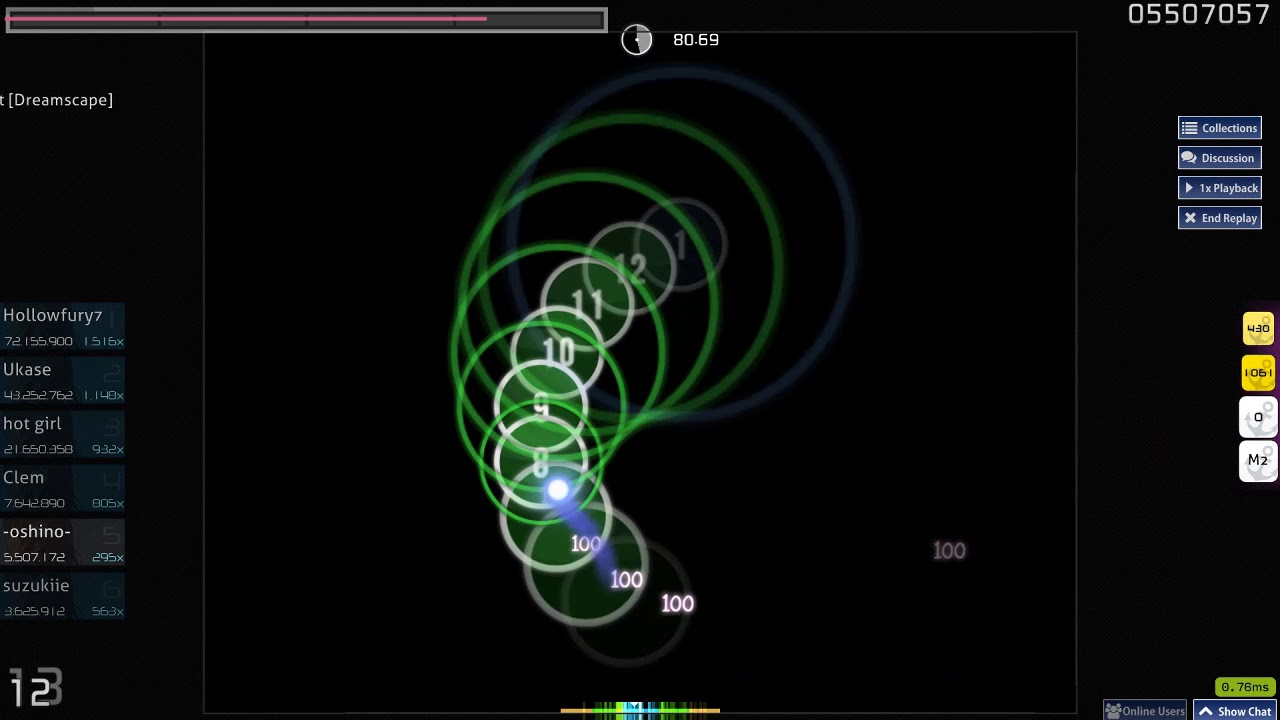 the ultimate osu choke - YouTube