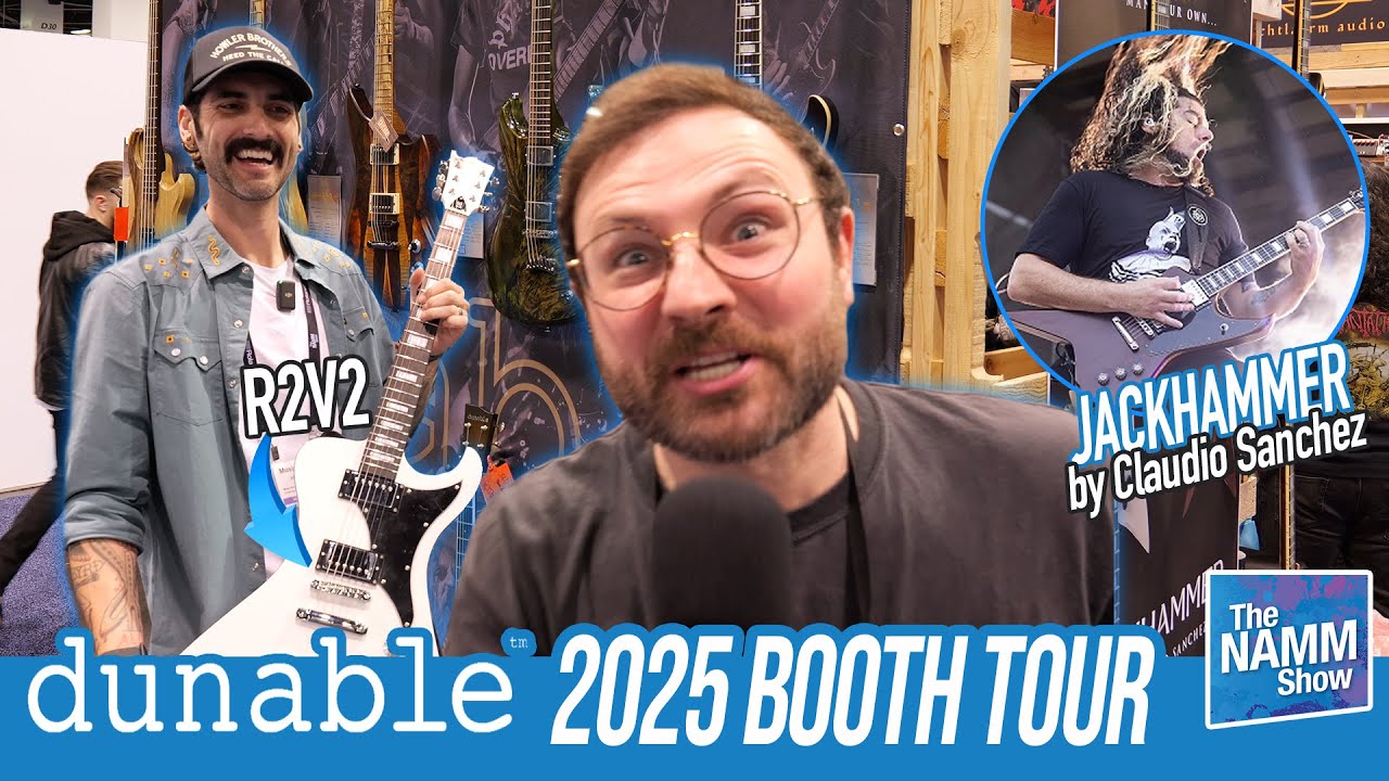 Dunable & Strega Guitars INSANE Booth at the NAMM Show 2025 - YouTube