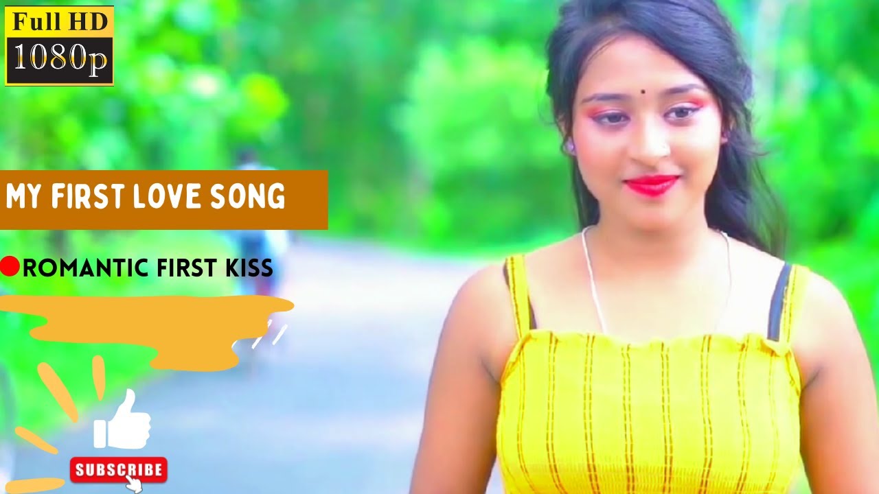 My first love song | romantic first kiss | - YouTube