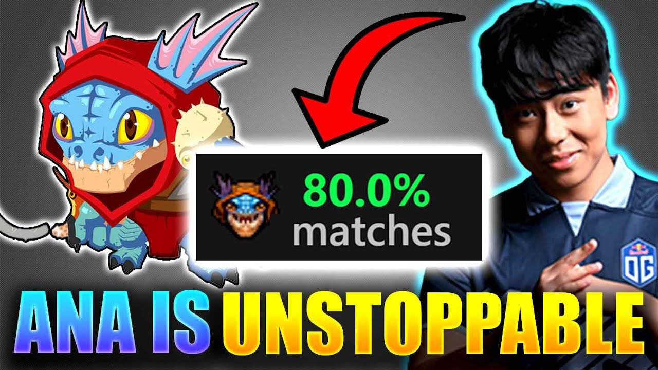 ANA has 80% WINRATE with THE SLARK - CARRYING THE GAME - Dota 2 Memes ...