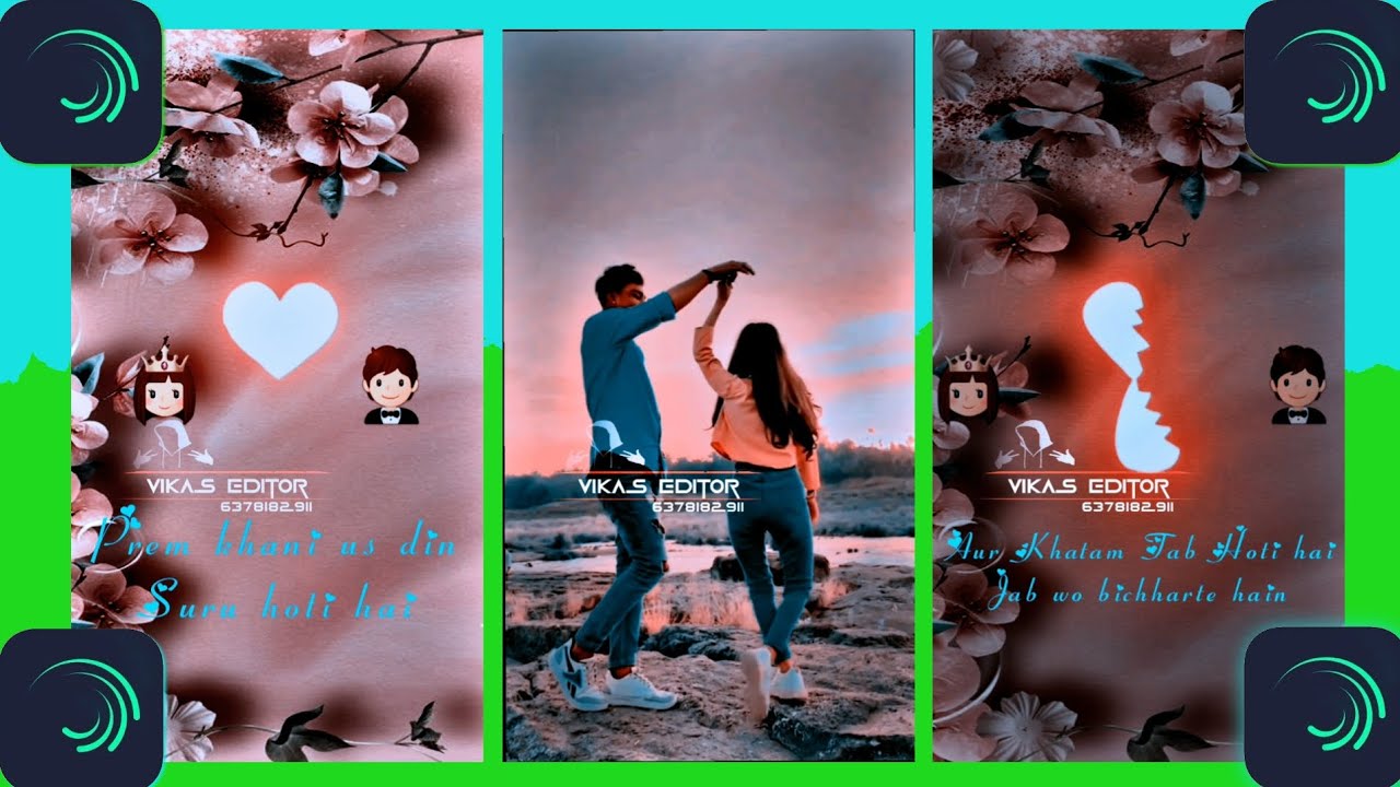 🥺New Trending Sad Status Video Editing Alight Motion Video Editing👉💜👌 ...