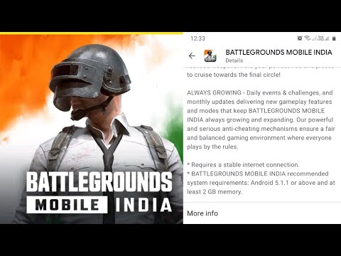 BGMI: Play Store Download Interface early access | Logo Revealed - YouTube