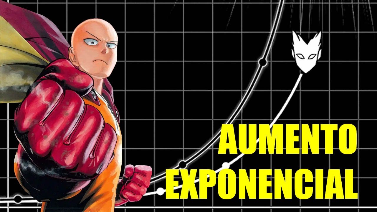 EXPLICANDO O AUMENTO EXPONENCIAL DA FORÇA DO SAITAMA - YouTube