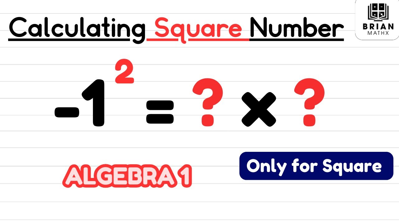 Algebra 1 - Spuare Roots: Number Outside and Under Square Roots - YouTube