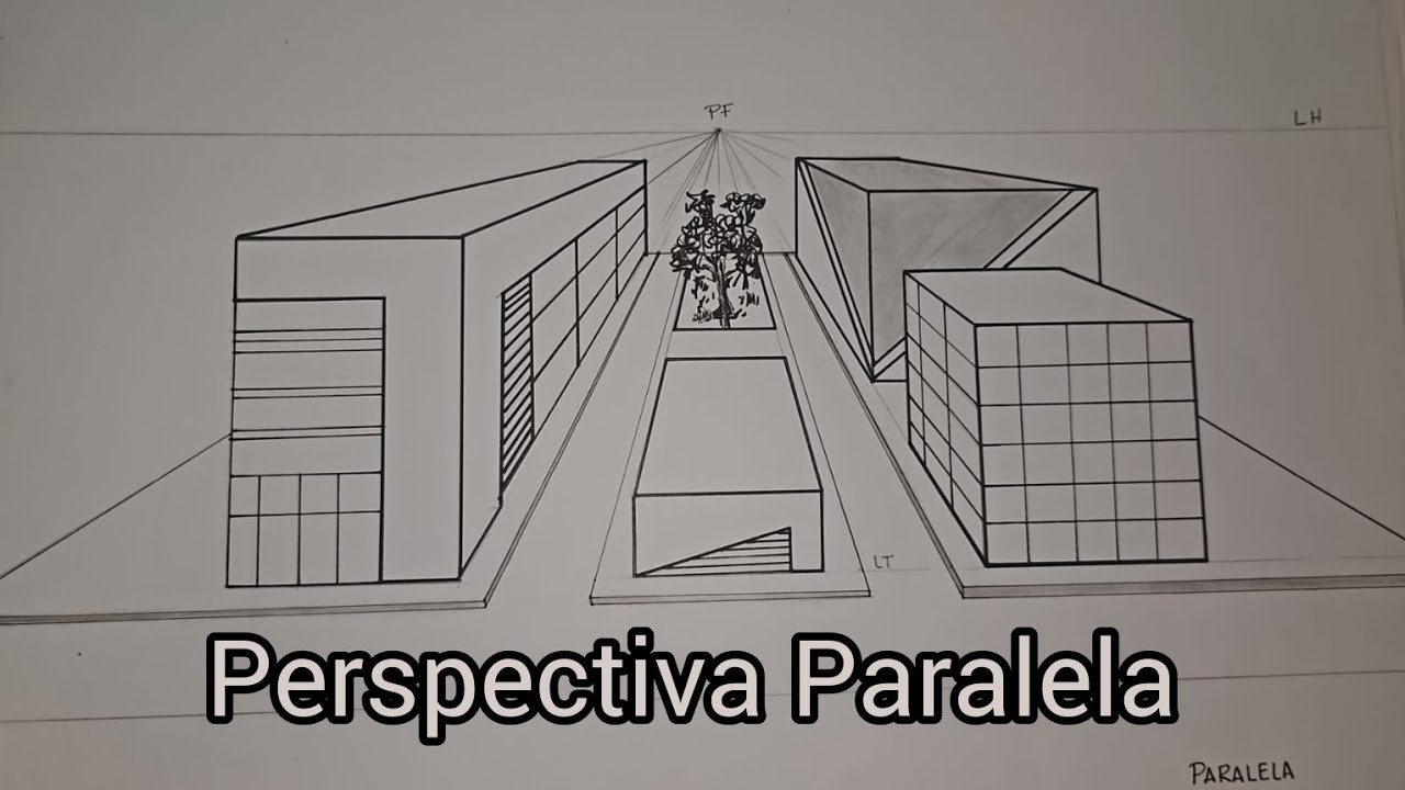 Perspectiva Paralela #perspectiva - YouTube