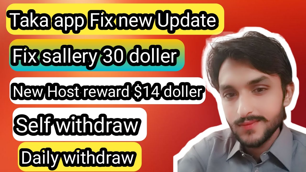 Taka live app new update $30 doller fix sallery | How to take agency in ...