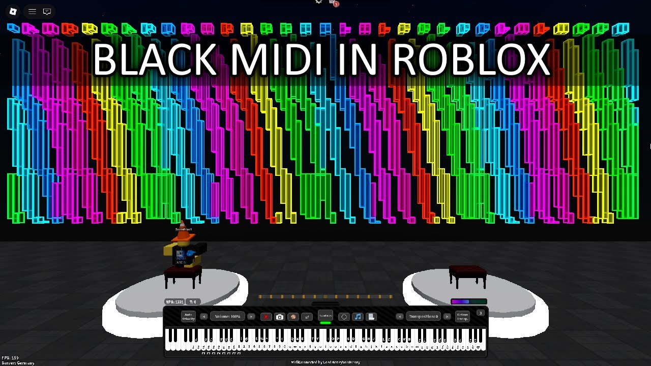 [Black MIDI] Tau 2 by ponluxime - Roblox Piano Haven (289,999 Notes / 3 ...