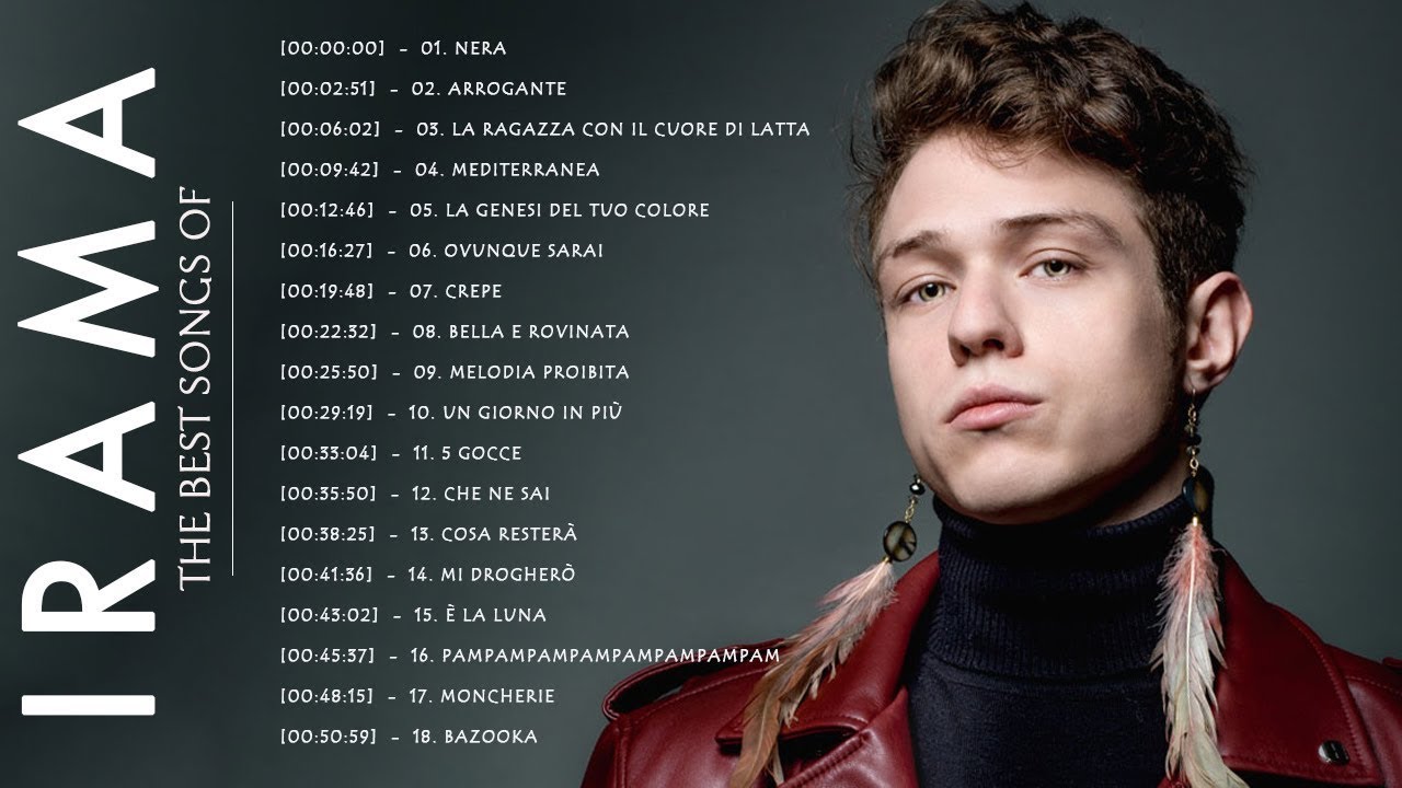 Irama Greatest Hits 2023 - Best Of Irama Album Completo - Italian ...