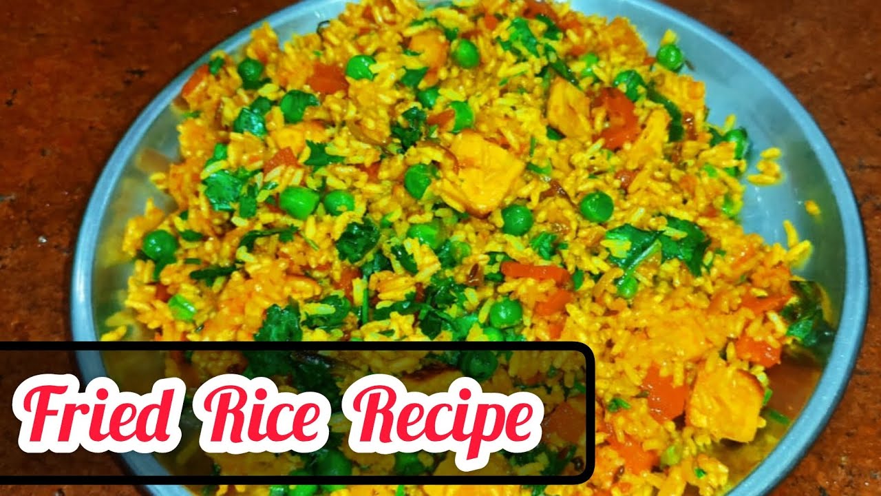 Fried Rice Recipe | How to make fried rice? | Fried Rice Kaise Banaye ...