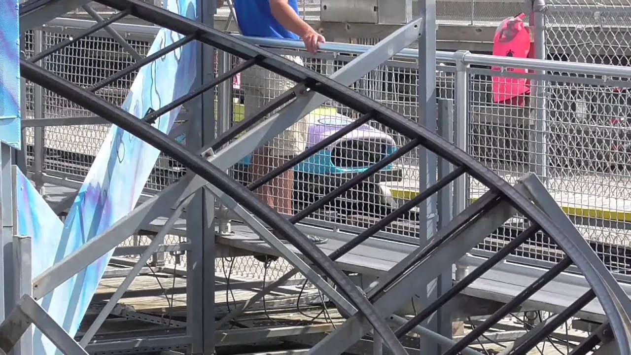 Flitzer Roller Coaster Off-Ride HD Morey's Piers - YouTube