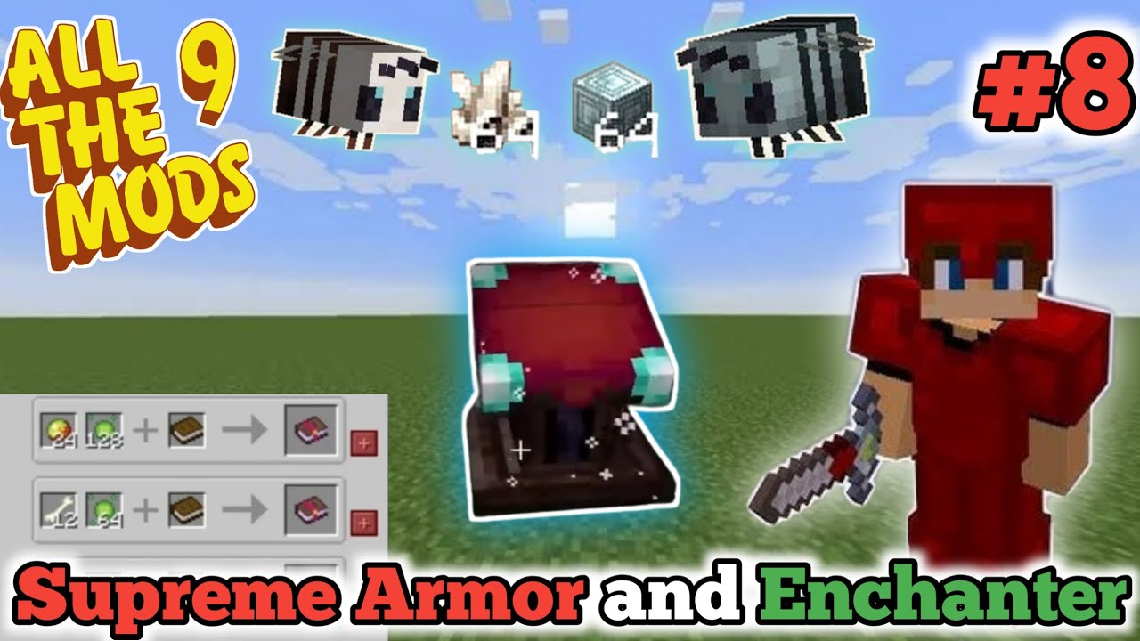Supremium Armor | All The Mods 9 | Minecraft | EP.08 - YouTube