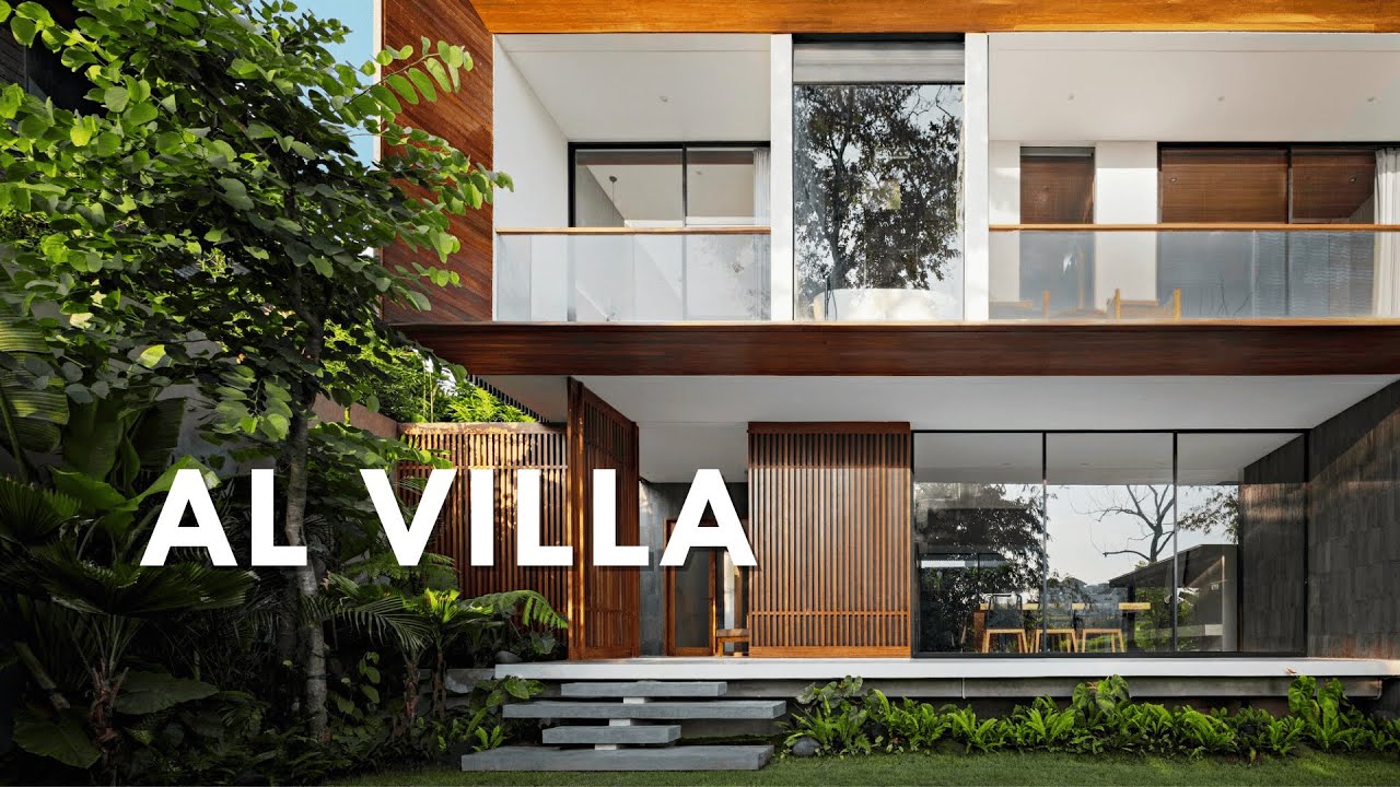 AL Villa | A Holiday Villa Designed with a Tropical Modern Concept ...