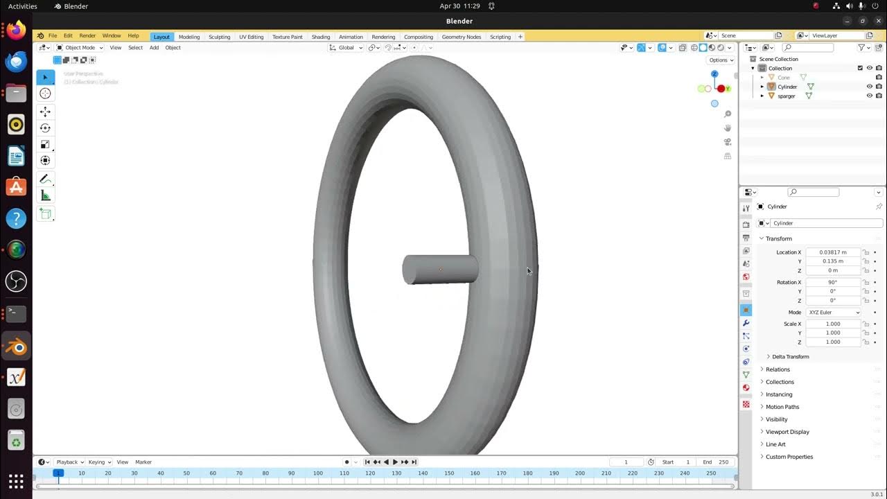 Geometry creation using blender | exporting geometry as .stl files ...