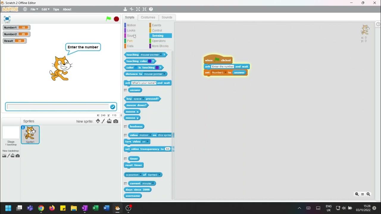 Year 7 - Scratch Calculations - YouTube