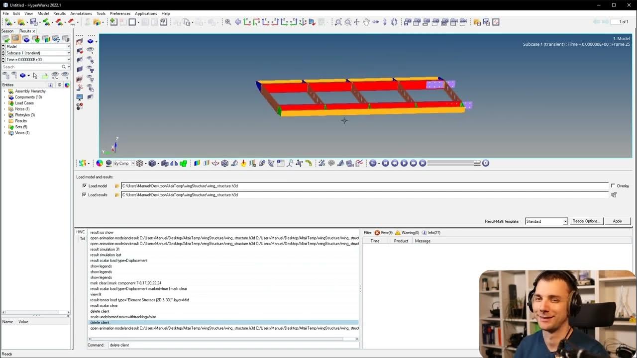 Altair Hyperview Script Recording with HWL / TCL - YouTube