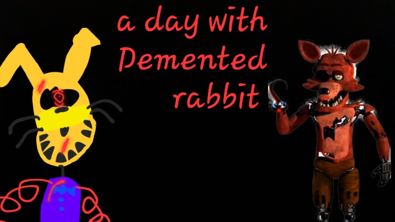 a day with Demented rabbit. - YouTube