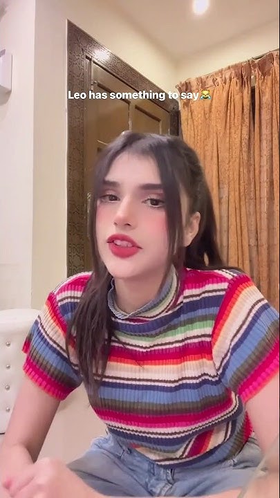 Leo Has Say Something To You 😂 #nehaalnaseem - YouTube