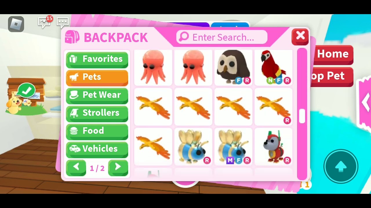Cross trading adopt me pets for royale high set and halos and robux ...