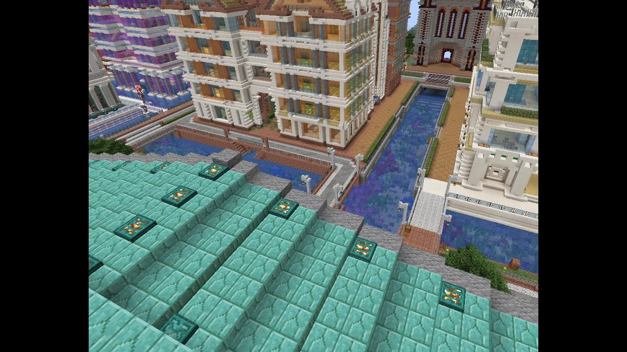 A quiet place In minecraft "New city" - YouTube