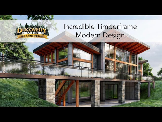Waterfront Timber Frame Home Timber Frame Homes | Adventures In
