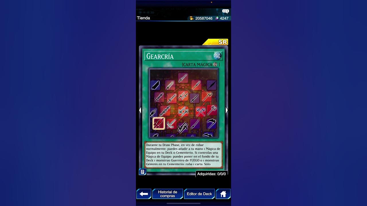 Blazing Gearfried - Deck Ex | Yu-Gi-Oh! Duel Links - YouTube