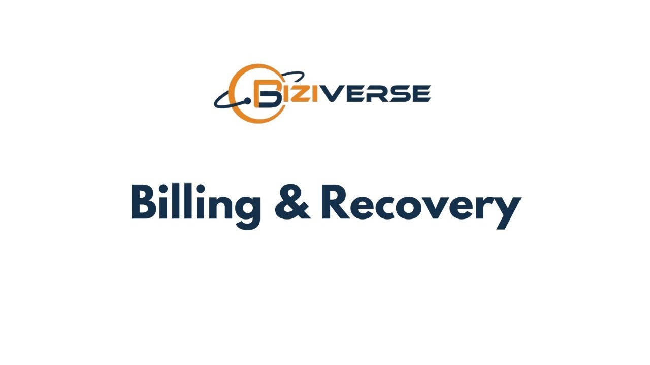 Billing & Payment Recovery - Training Video - Biziverse CRM - YouTube