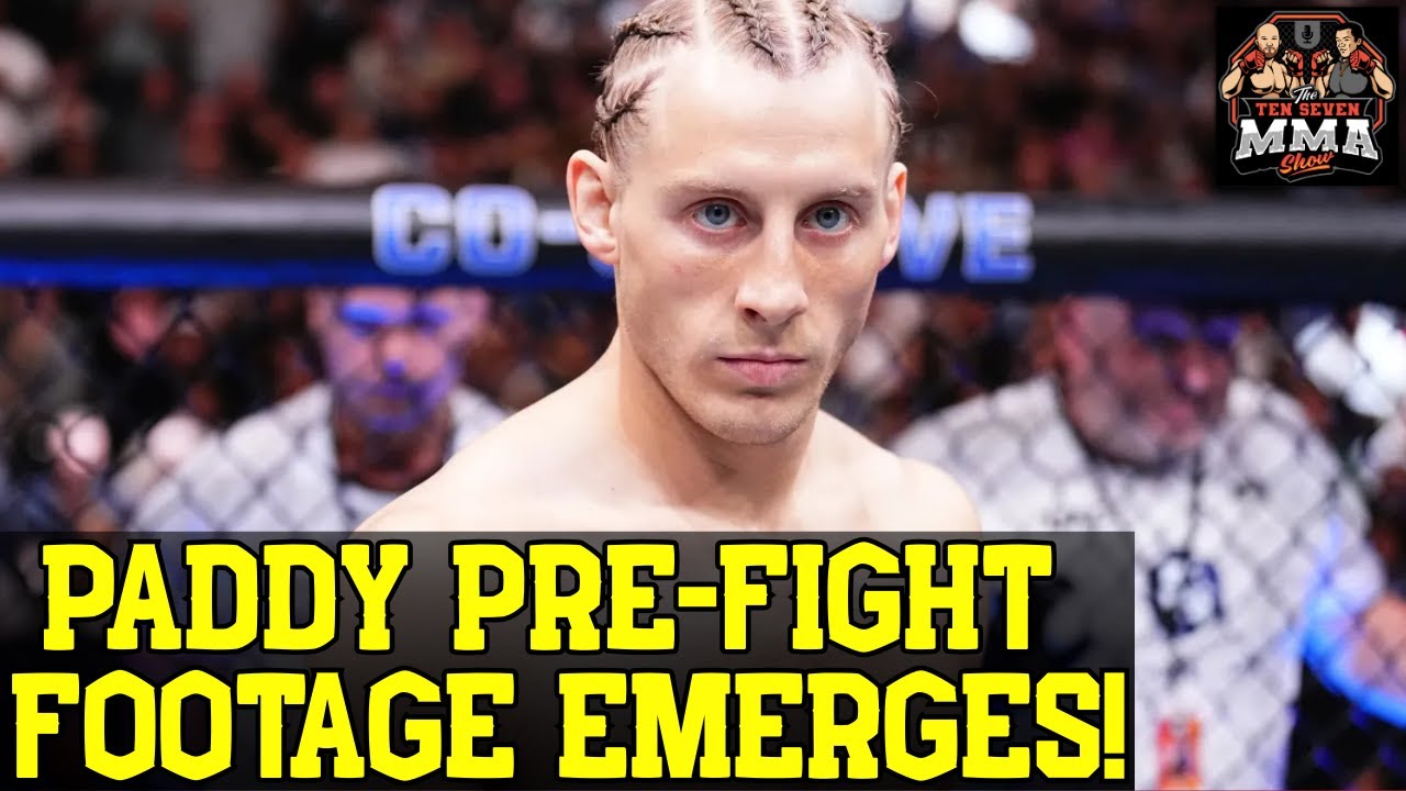 Paddy Pre-Fight Footage, Charles Bennett Returns & Ilia vs Gaethje at ...