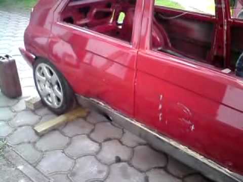 Skoda Favorit VR6 Golf engine - YouTube