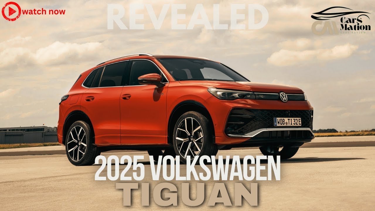 First Look: 2025 Volkswagen Tiguan with Plug-In Hybrid Powertrain ...