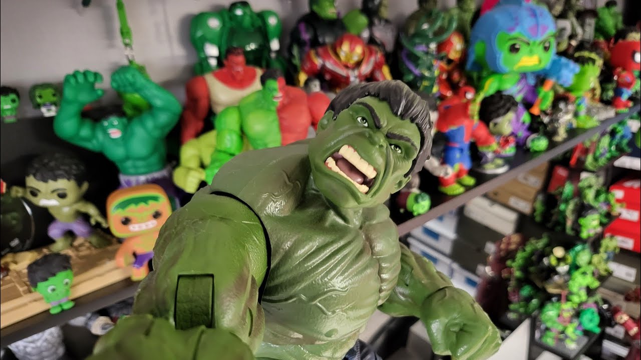 My Marvel Hulk Action Figure Collection - YouTube