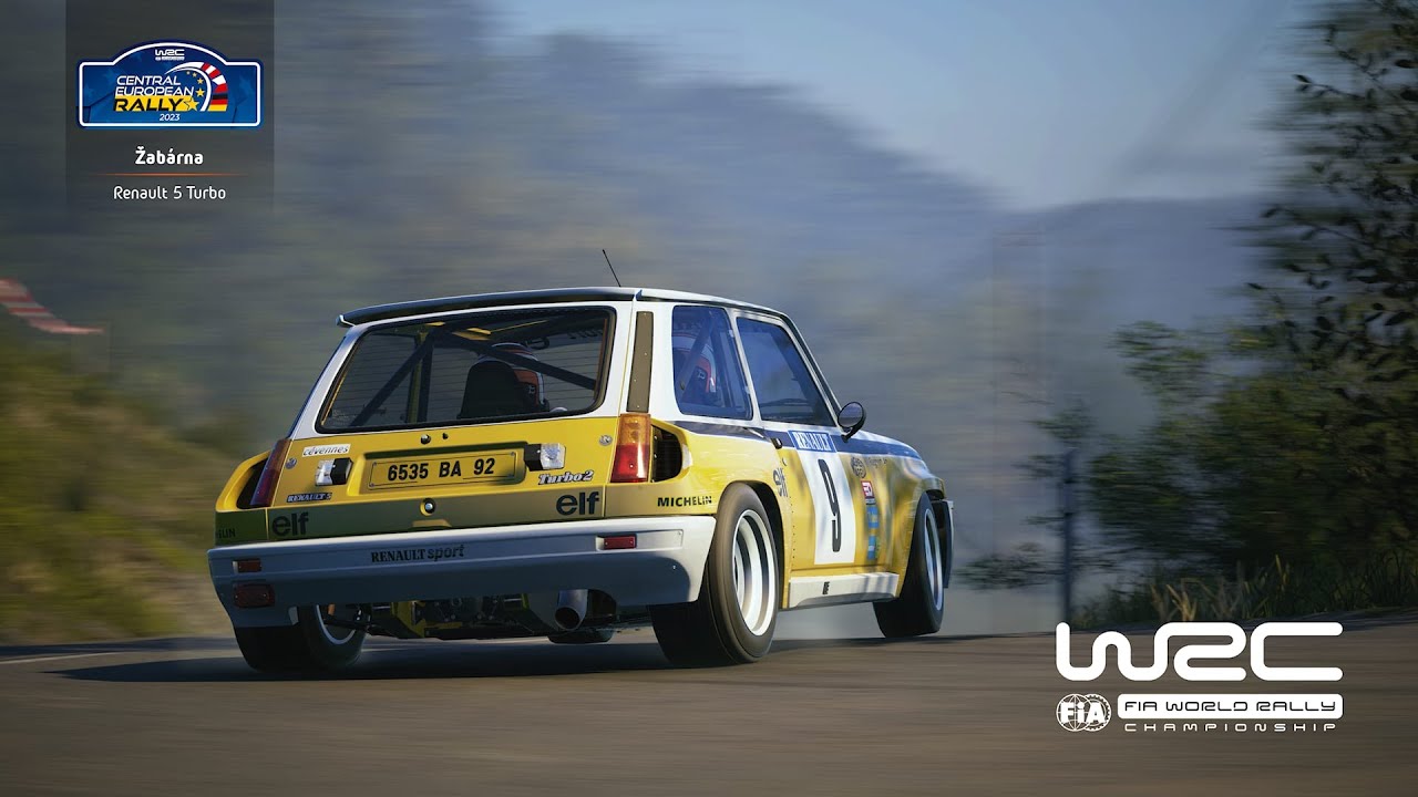 EA WRC - Rally Central Europe Stage 4 "Zabarna" 15,4km - 1983 Renault 5 ...