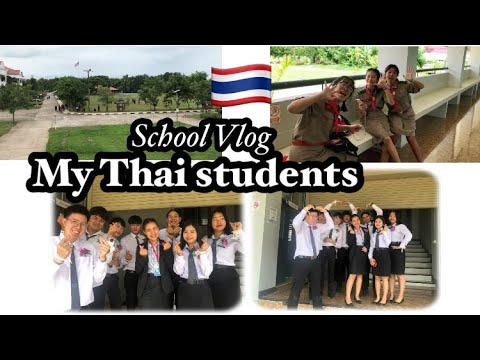 Meet my lovely Thai Students | College Students | Thailand Vlogs - YouTube